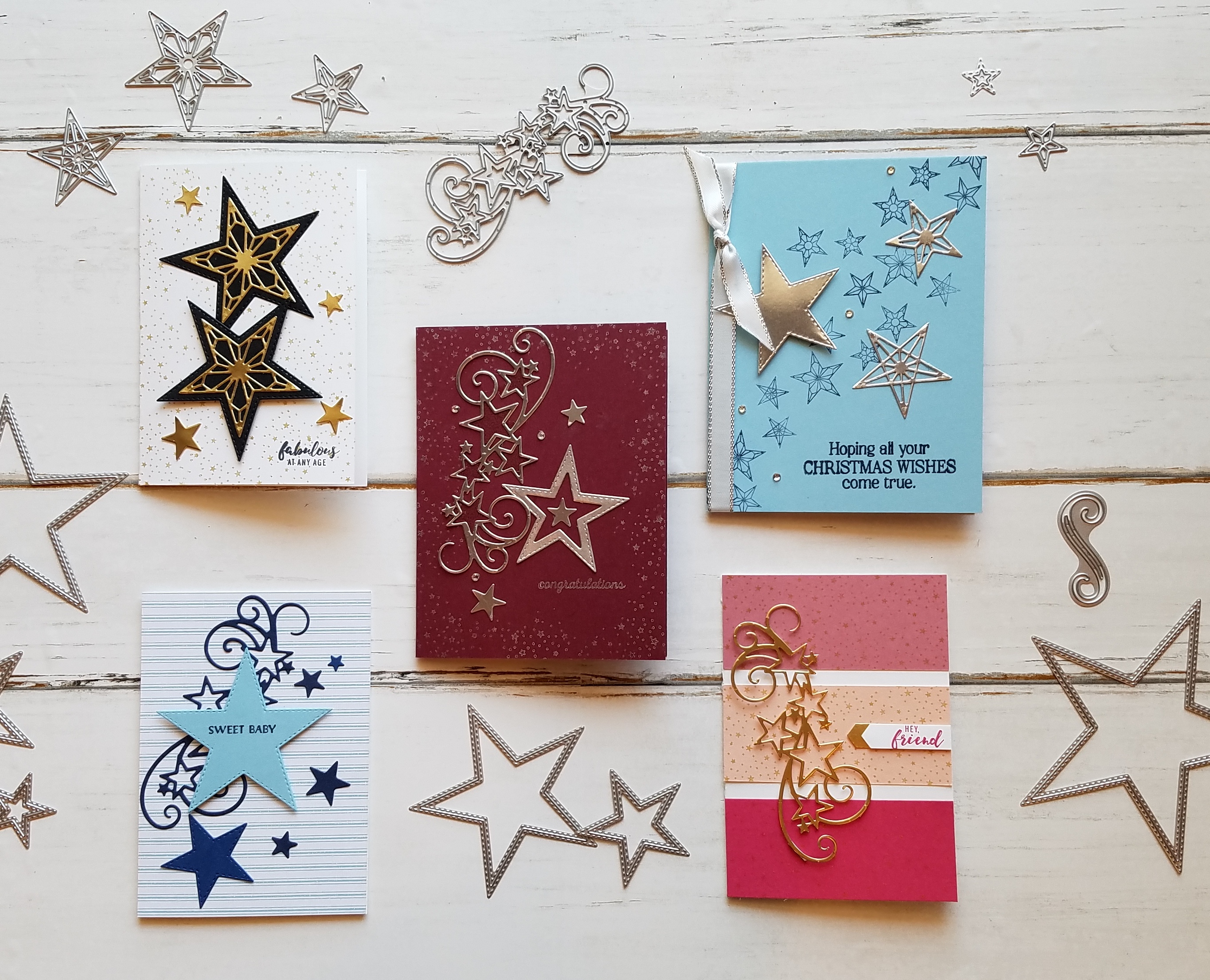 So Many Stars All Occasion Card Ideas - StampingJill.com