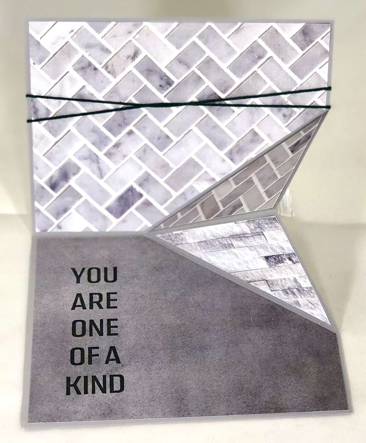 How To Make A Corner Flip Fold Card - StampingJill.com
