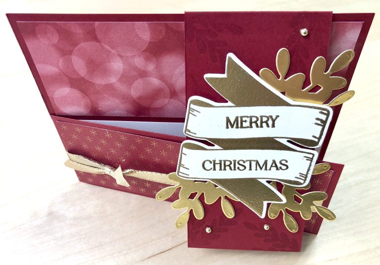 Fun Fold Card Ideas Using Designer Series Paper - StampingJill.com