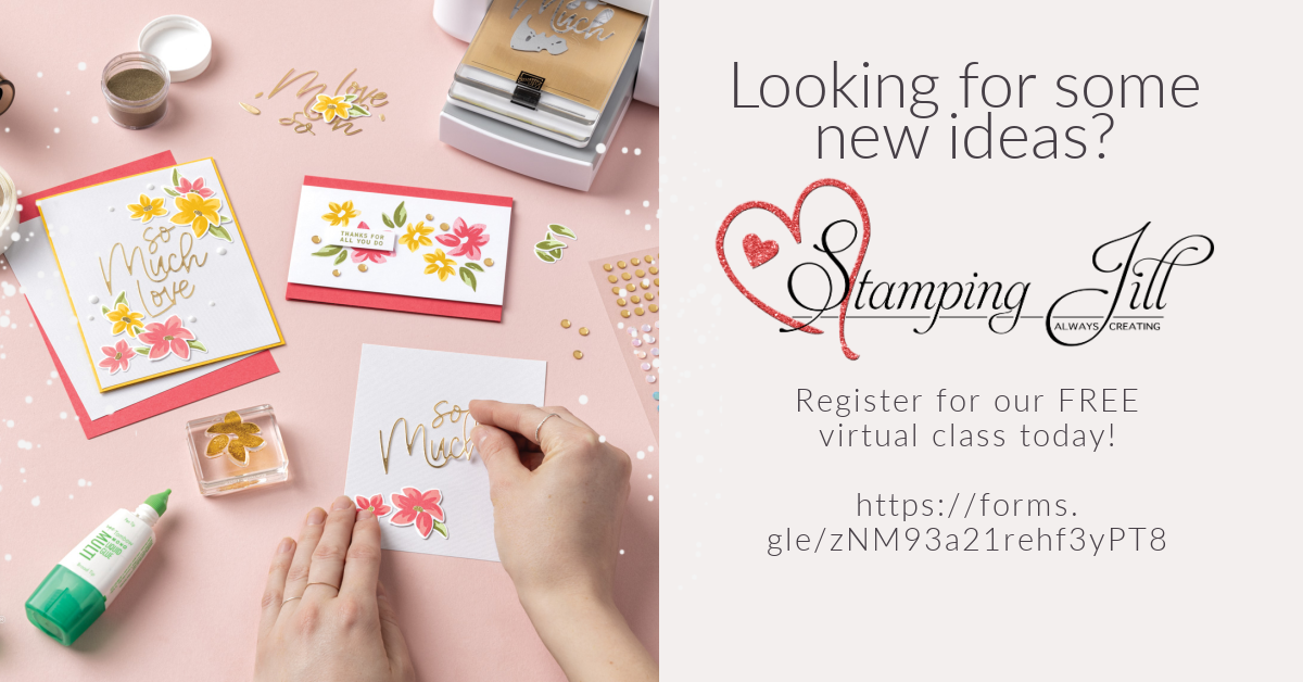FREE Virtual Stamping Class with Stamping Jill - StampingJill.com
