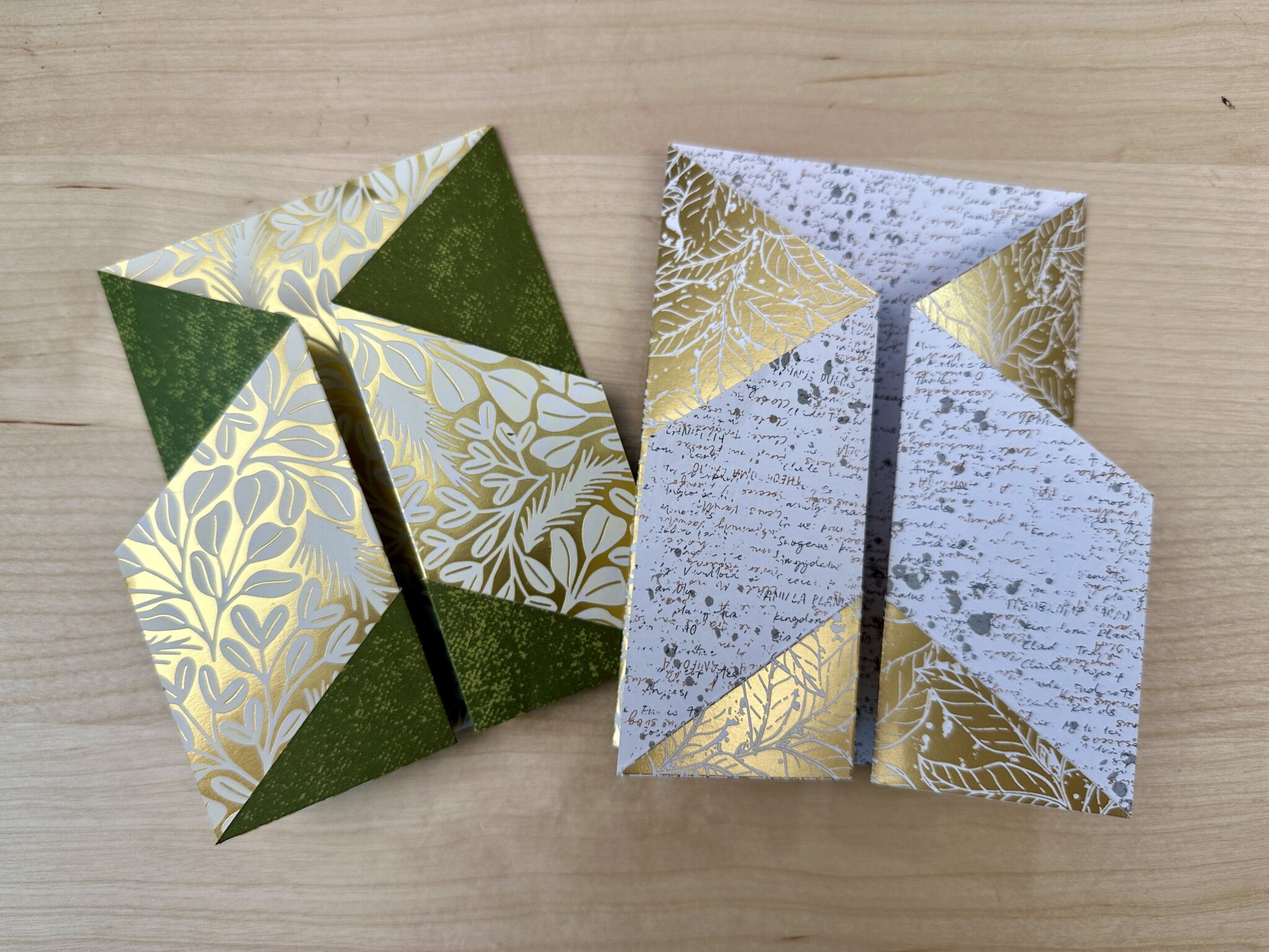 Fun Fold Card Idea - The Gate Fold - StampingJill.com